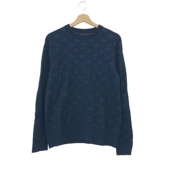 【ブランド名】LOUIS VUITTON　ルイヴィトン【メーカーサイズ】サイズ:サイズ不明※サイズはメーカーにより若干異なりますのでご注意下さい。【管理番号】240001174270【仕様】ニット/ドロップニードルモノグラム ニット RM2...