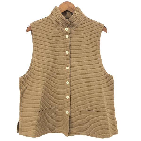 【ブランド名】YACCOMARICARDO　ヤッコマリカルド【メーカーサイズ】サイズ:表記無し※サイズはメーカーにより若干異なりますのでご注意下さい。【管理番号】240001175828【仕様】ノースリーブシャツ ピンタック   【コンディ...