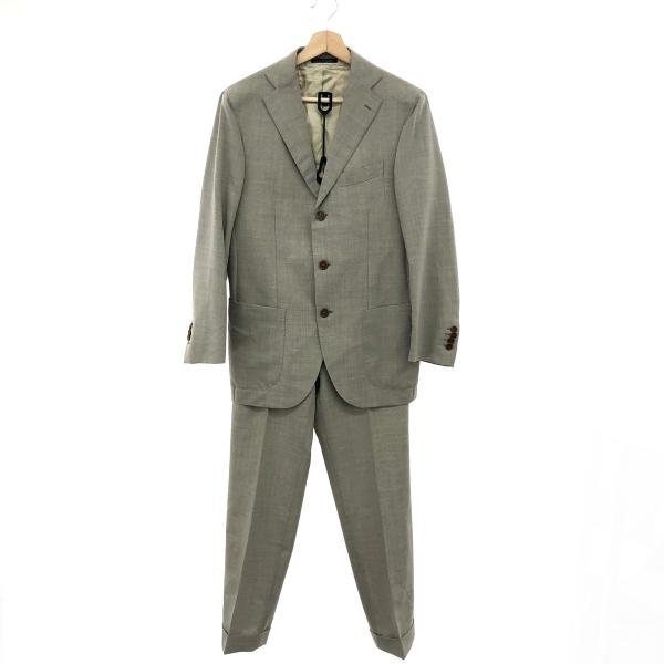 【ブランド名】GAIOLA　ガイオラ【メーカーサイズ】サイズ:46※サイズはメーカーにより若干異なりますのでご注意下さい。【管理番号】240001177310【仕様】3Bジャケットセットアップ ウール   【コンディション】Bランク内汚れ、...