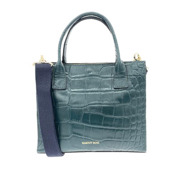 【ブランド】BARDOT ROSE　バルドロゼ【仕様】ロゴ/クロコ型押し/レザー【状態詳細】Aランク【外側】小傷・汚れ【内側】【管理番号】240001178286