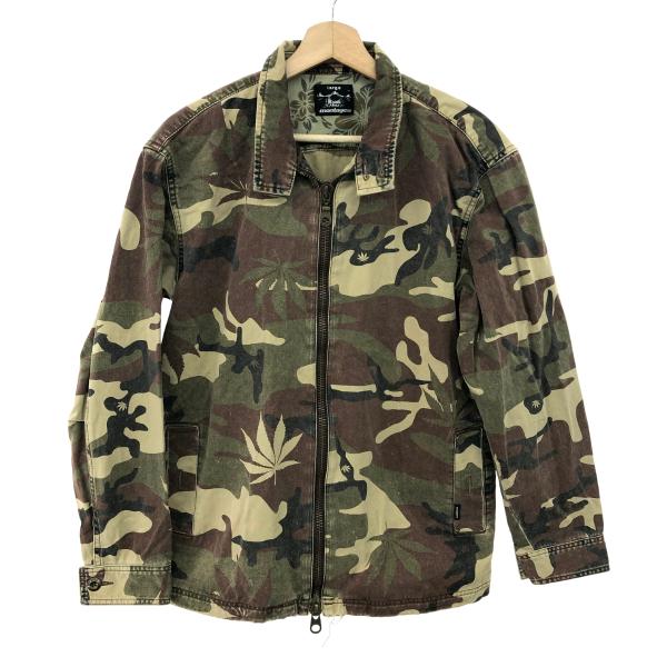 【ブランド名】montage 　モンタージュ【メーカーサイズ】サイズ:L※サイズはメーカーにより若干異なりますのでご注意下さい。【管理番号】240001184370【仕様】ミリタリージャケット カモフラ/ダブルジップ   【コンディション】...