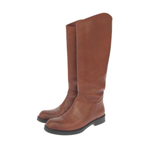 【ブランド名】SANTONI　サントーニ【メーカーサイズ】表記サイズ:35.5※サイズはメーカーにより若干異なりますのでご注意下さい。【管理番号】240001184729【仕様】レザーロングブーツ 35.5   【コンディション】Bランク【...