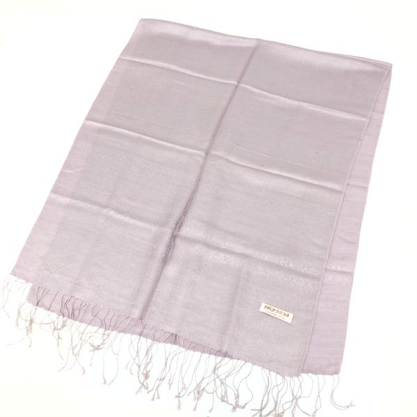 【ブランド】PASHMINA 　パシュミナ【仕様】ペイズリー/パシュミナ×シルク/ラベンダー【状態詳細】A+ランク【管理番号】240001186185
