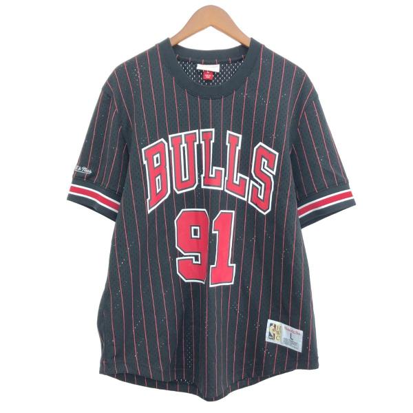 【ブランド名】Mitchell &amp; Ness　シカゴブルズ【メーカーサイズ】サイズ:L※サイズはメーカーにより若干異なりますのでご注意下さい。【管理番号】240002231597【仕様】シカゴブルズ メッシュジャージ Mitchel...