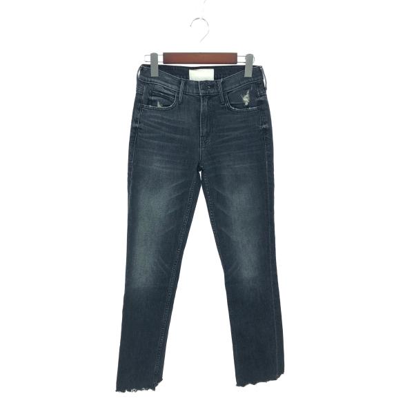 【ブランド名】mother　マザー【メーカーサイズ】サイズ:24※サイズはメーカーにより若干異なりますのでご注意下さい。【管理番号】241005007225【仕様】デニムパンツ/THE　FLIRT　CHEW ダメージ加工   【コンディショ...