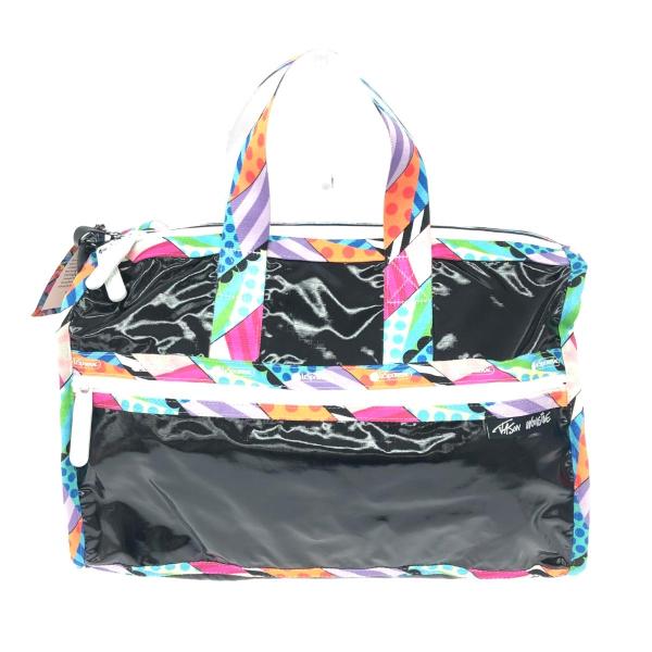 【ブランド】LeSportsac　レスポートサック【仕様】JASON　WOODSIDE/ナイロン【状態詳細】A+ランク【外側】ハンドルややスレあり【内側】【管理番号】241006002311