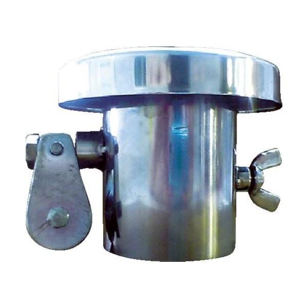 ●ステンレス製で軽量、サビがでません。●単管パイプに簡単に取り付けができます。■材質　ステンレス