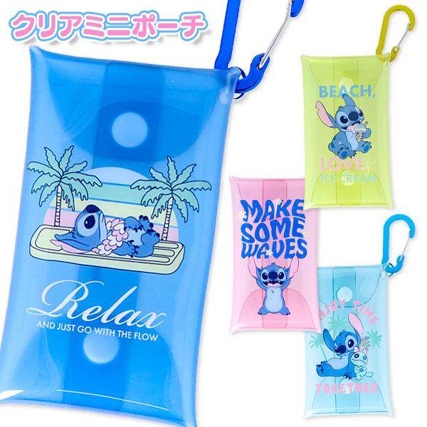 【商品詳細】スティッチデザインのクリアミニポーチが登場♪カードや小物の収納に便利なコンパクトサイズ。中身が見えるクリア仕様で使いやすさも◎カラビナ付きなので、バッグやリュックに簡単に取り付けできます。【商品サイズ】約12×7×2.5cm【主...