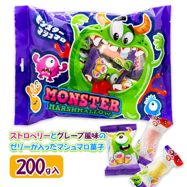 【商品詳細】ソフトクリーム型とカップケーキ型のコーンにストロベリーとグレープ風味のゼリー入り♪ ハロウィンにもぴったりのかわいいモンスターパッケージのお菓子です！【商品サイズ】約36×27×5.5cm【主な仕様】1組1セット｜内容量：200...