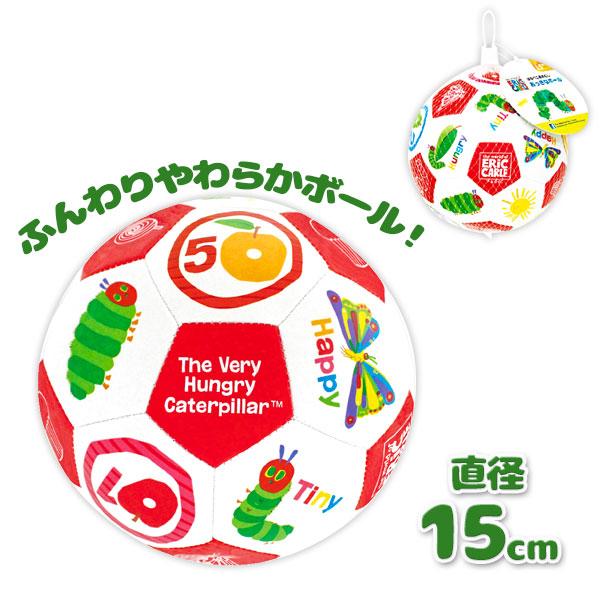 【商品詳細】アウトドアでの遊びで大活躍♪はらぺこあおむしのふんわりやわらか大きなボールです☆【商品サイズ】約φ15cm【主な仕様】1ヶ1セット｜ネット入り｜対象年齢1.5歳以上｜重量：約130g【関連キーワード】はらぺこあおむし 絵本 定番...
