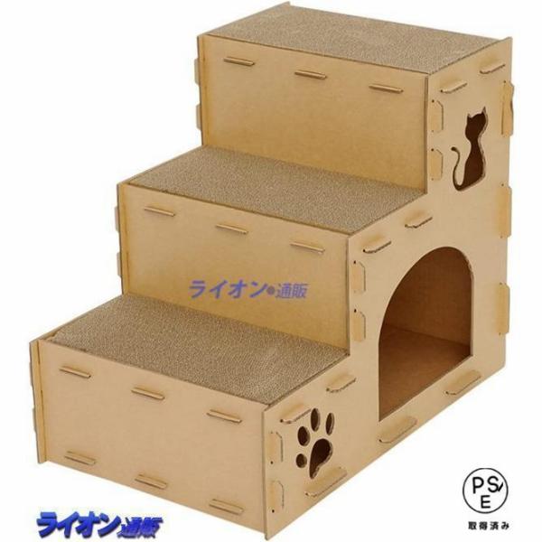 頑丈な丈夫ですダンボールを圧縮して作られているので非常に丈夫です、組み立て、解体は簡単に行うことが出来ます。天面は猫ちゃんが乗っても平気なくらい頑丈。様々な使い道爪とぎとしてだけでなく、遊び場として、落ち着ける寝床として…様々な使い道があり...