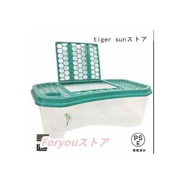 亀ちゃんの暮らしやすさを考えて作られた亀用ハウスです。素材には耐久性のあるプラスチックを使用し半透明なので中の様子が観察しやすくなっています。スイミングエリア・お食事エリア・休憩エリアと6つのエリアがあります。凹凸の付いた斜面で亀が上りやす...