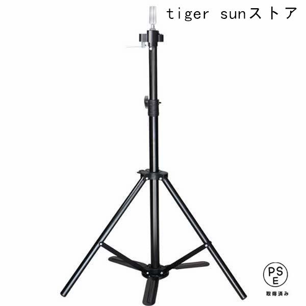 ミニ三脚スタンドメタル調整可能な ウィッグスタンド 美容師 スタンド クランプ マネキンヘッド練習用 高度調整 トレーニング用 新人研修 学生 理容師 美容師ト