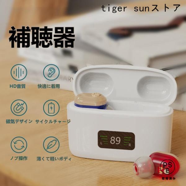 補聴器 小型 目立たない usb 充電式 デジタル