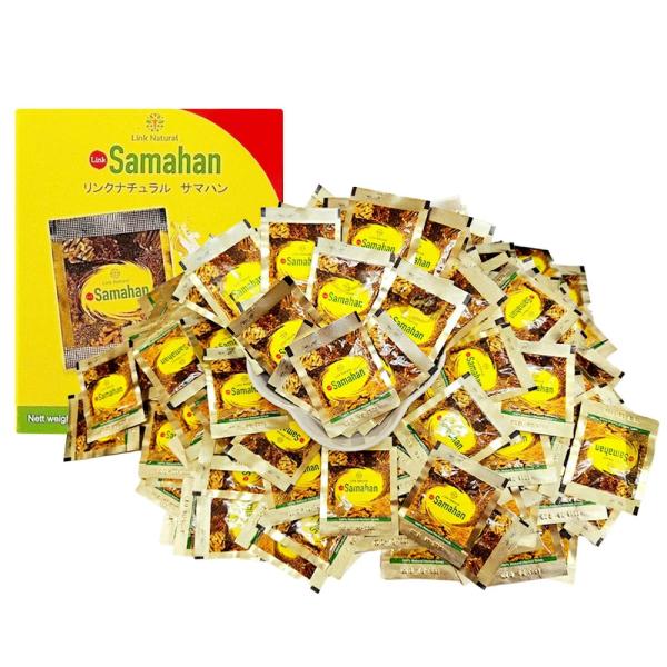 リンク ナチュラル サマハン ハーブ スパイス ティー 【 160包 】 セットです。1995 年から発売されているアーユルヴェーダのスパイスティー。一杯ずつの分包ですので、携帯にも便利でお出かけ先でも気軽に楽します。【 セット内容 】リン...