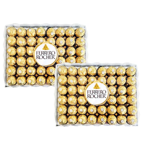 フェレロ ロシェ【 96個 】 セットです。上品なチョコレートとクラッシュヘーゼルナッツに包まれた丸いウエハースの中に、厳選されたヘーゼルナッツ１粒と、ココアヘーゼルナッツクリームが入っておいしさ四重奏。【 セット内容 】フェレロ ロシェ ...