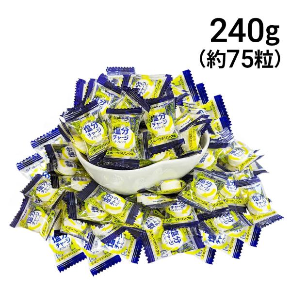 カバヤ 塩分チャージ タブレッツ スポーツドリンク味 【 240g 】 セットです。汗をかいたら、塩分チャージ。発汗によって失われた体内の塩分を補給するのに適したタブレットです。ナトリウムとともに汗によって体から失われるミネラル「カリウム」...