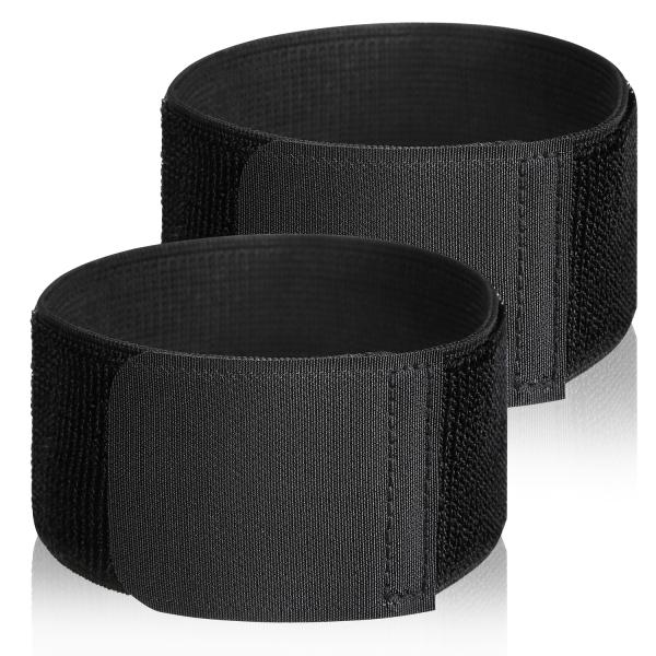 【簡単装着ベルクロ式！】ズボンの裾汚れや絡まりを防ぎ、自転車通勤やアウトドアでの安心感がアップ。軽量コンパクトな設計で、持ち運びも簡単。日常生活から特別な場面まで幅広く活躍する万能アイテムです。【幅5cmで快適なフィット感】締め付け感を軽減...