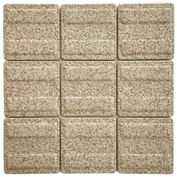 ◆ 商品画像にかかわらずタイル1枚あたりの価格です（シート単位ではありません）◆用途：床サイズ：100角（92mm×92mm）／厚さ10mmブランド：LIXIL品番：PS-100R/GS-8D販売単位：1枚※色合いは、写真撮影の光や角度、デ...