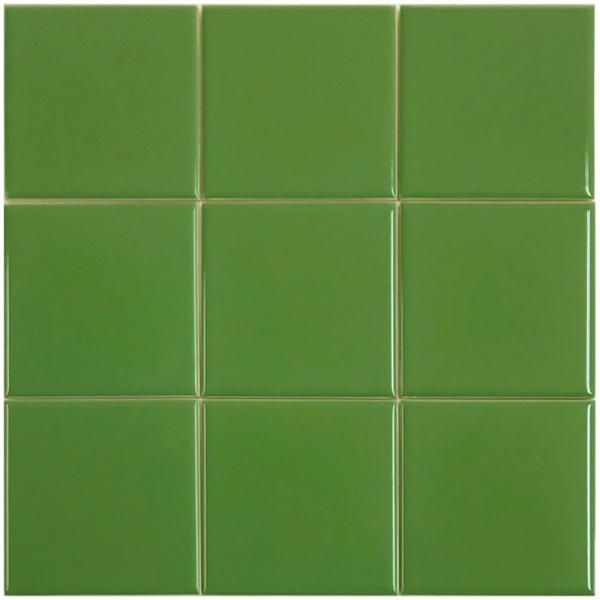 ◆ 商品画像にかかわらずタイル1枚あたりの価格です（シート単位ではありません）◆用途：屋内壁サイズ：100角（98mm×98mm）／厚さ4mmブランド：Danto品番：PY-404販売単位：1枚鮮やか色のタイルがデザインのアクセントに！数枚...