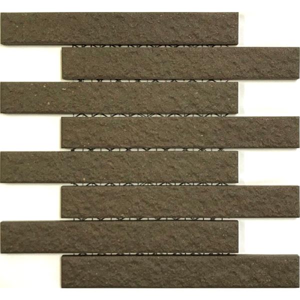 用途：屋外壁・屋内壁サイズ：230mm×264mmネット（1枚227mm×30mm）／厚さ9mmブランド：NITTAI品番：SB-140販売単位：1ネット土感のあるタイルで外壁にお薦めです。※色合いは、写真撮影の光や角度、ディスプレイによっ...