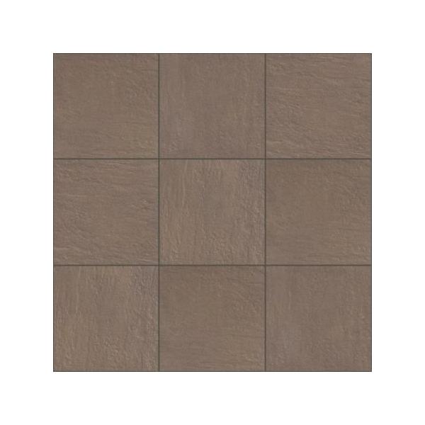 やわらかなライムストーンの質感を持ち、床タイル定番形状を揃えたパターン張りも可能なお値打ち感のある床タイルです。