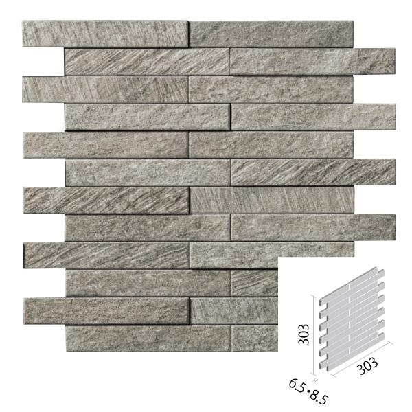 クォーツサイトの石柄を表現したモノトーンのクールな意匠は、モダンなインテリア空間にお薦めです。※※ 北海道・沖縄への発送不可 ※※