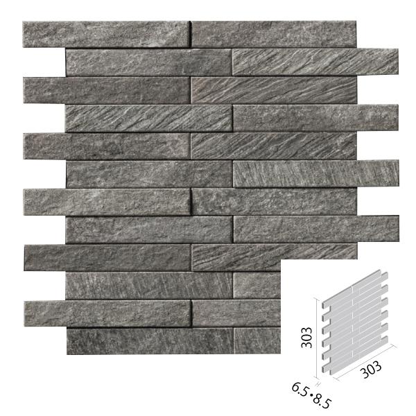 クォーツサイトの石柄を表現したモノトーンのクールな意匠は、モダンなインテリア空間にお薦めです。※※ 北海道・沖縄への発送不可 ※※