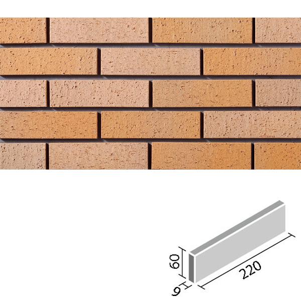 住宅外壁を華やかに仕上げるベーシックなレンガ調タイルです。