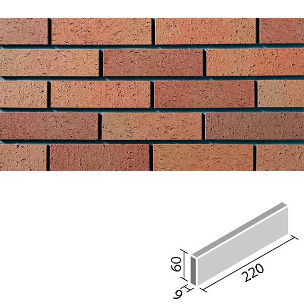 住宅外壁を華やかに仕上げるベーシックなレンガ調タイルです。