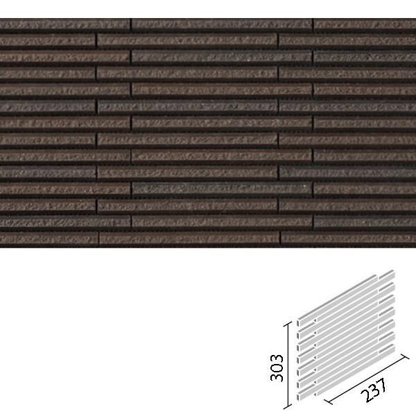 テーパーを取った割肌が織り成す、他にはない陰影感が大変印象的な外装壁タイルです。