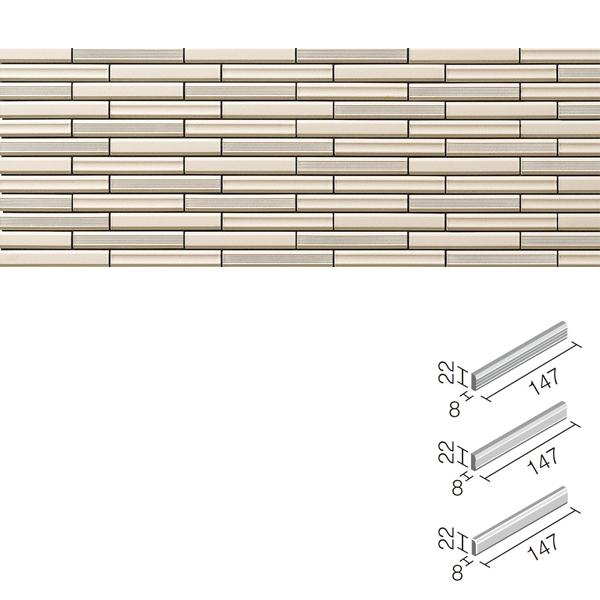 幾何学面状が織り成す陰影感にこだわったモダン住宅に適したセラヴィオシリーズです。
