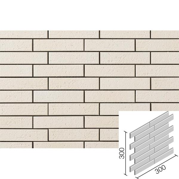 土ものの表情とラフ面状が特長の全面張りにもお薦めのタイルです。タイル表面と小端面の色を合わせることにより壁面を細部まで美しく仕上げます。