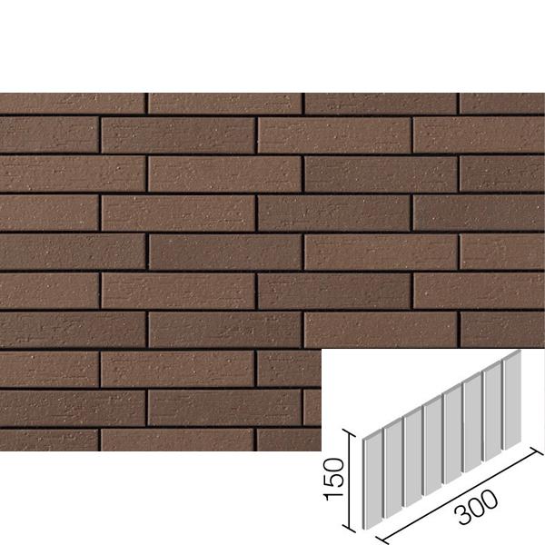 土ものの表情とラフ面状が特長の全面張りにもお薦めのタイルです。タイル表面と小端面の色を合わせることにより壁面を細部まで美しく仕上げます。