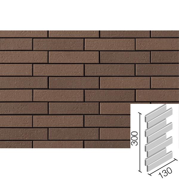 土ものの表情とラフ面状が特長の全面張りにもお薦めのタイルです。タイル表面と小端面の色を合わせることにより壁面を細部まで美しく仕上げます。