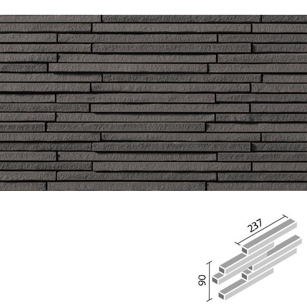 光と影が生み出す絶妙な陰影感が、和の薫りを漂わせるタイルです。
