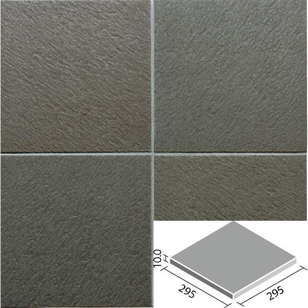 繊細な質感と面状を持ち、HALPULSシリーズ　細割ボーダーとのコーディネートも可能な床タイルです。