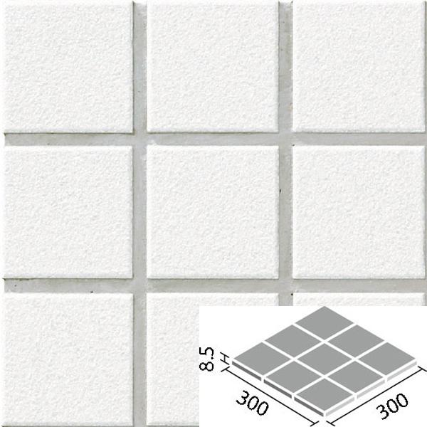 使いやすい形状・色合いを揃えた床用抗菌タイルです。住宅浴室・大浴場床にも使用できます。