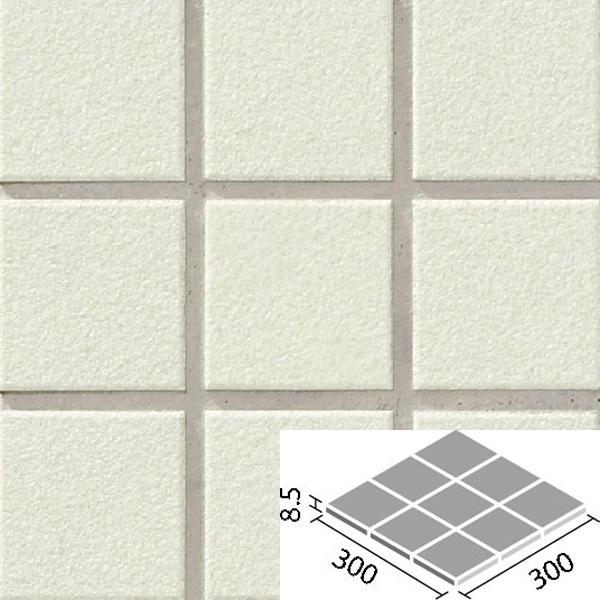 使いやすい形状・色合いを揃えた床用抗菌タイルです。住宅浴室・大浴場床にも使用できます。