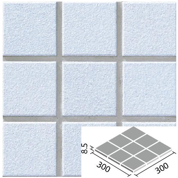 使いやすい形状・色合いを揃えた床用抗菌タイルです。住宅浴室・大浴場床にも使用できます。