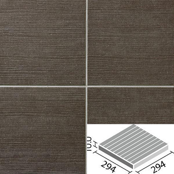 風化した木質調の質感をタイルで再現しました。和モダンスタイルにお薦めの床タイルです。