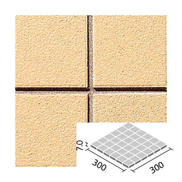 水まわり床に適した汎用的なモザイクタイルです。