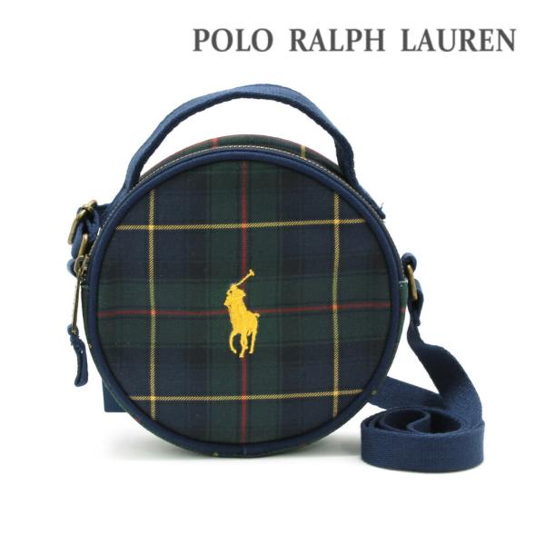 ■カラーグリーン系チェック表記：POLO PLAID■素材表地：コットン100％、裏地：ポリエステル100％■サイズ縦：約18cm、横：約18.5cm、マチ：約6cm、持ち手：約18cm、ショルダー：約62〜112cm表記：O/S■仕様開閉...