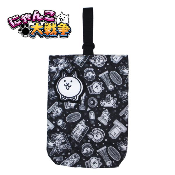 【メール便対応】ママの手作り感たっぷり♪ 入園・入学グッズにゃんこ大戦争のかっこいいデザインで、毎日の通園・通学がもっと楽しくなります。うしねこ ねこきりん ねこフィッシュ ねこかべ などおなじみのキャラクターがいっぱい♪にゃんこ大戦争好き...