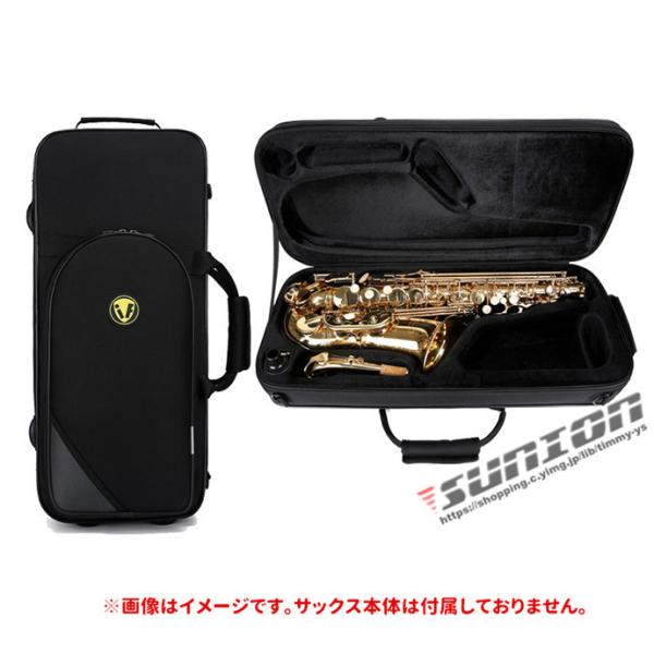 TENOR SAX CASE  テナーサックス用ケース■管楽器 楽器ケース バッグ■テナー サクソフォーン用■カラー: ブラック 黒色■素　材:防撥水1680Ｄオックスフォード■外寸法: 81×32×17cm■重量: 約2.9kg■バックポ...