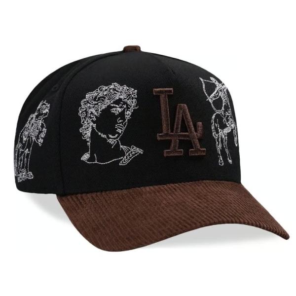【商品名】ニューエラ ミスティカル 2トーン スナップバック ロサンゼルス ドジャースNew Era Los Angeles Dodgers Mythical Black Two Tone Edition 9Forty A Frame Sn...