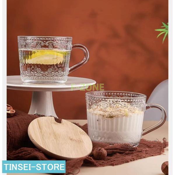 【この商品について】１個＝カップ+スプーン+蓋カップ サイズ：口径:10.2cm 高さ:8.6cm 内容量:430ml素材・材料:耐熱ガラス【主な特長】●透明なこと。●臭いや汚れがつきにくい。●飽きの来ない 風合いで使う人に癒しをあたえてく...