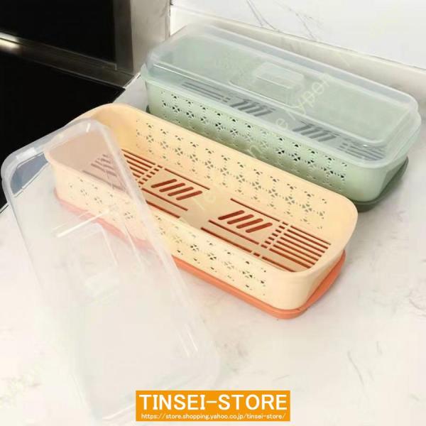 商品の説明●サイズ：27ｘ11ｘ9●材質:ppプラスチック●（3個）/色：ホワイト/ピンク/グリーン水切り機能付き水切り機能付き、乾燥しやすく、カビ予防できます。お手入れは簡単水洗い可能、お手入れは簡単です。いつも清潔に保ちます。コンパクト...