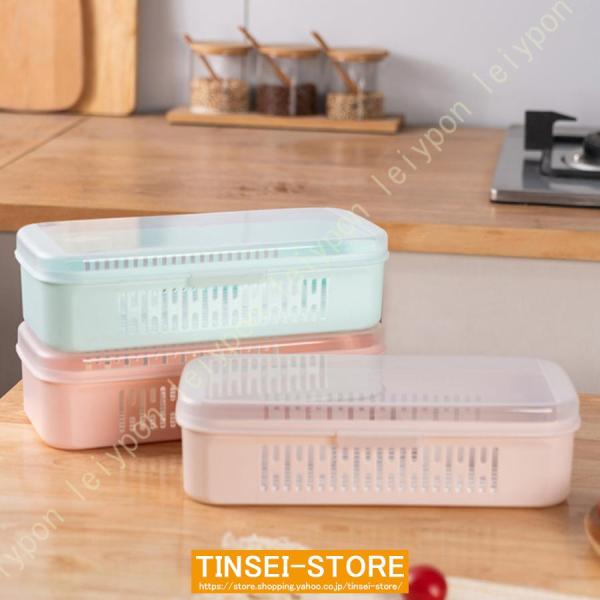 商品の説明◇Sサイズ(幅28×奥行14.5×高さ7.5)cm◇カラー:カーキ色/ピンク/青い◇材　　質：PPコンパクト収納引き出しに収納可能半透明蓋、中身はよく見え、蓋開け確認の必要はありません。お手入れは簡単水洗い可能、お手入れは簡単です...