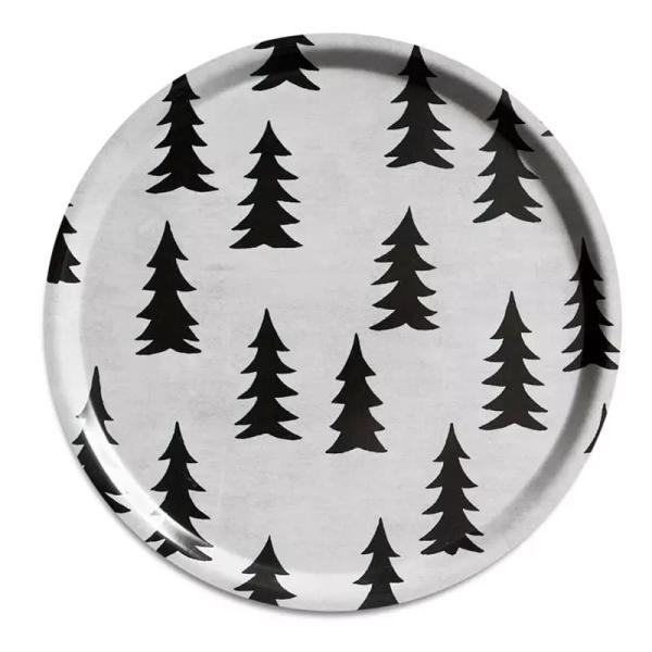 Fine Little Dayの人気デザイン、GRANのラミネートバーチウッドのラウンドトレイ。清潔感のあるモノトーンのデザインはキッチンやインテリアによくなじみます。こちらのトレーは、薄く伸ばした白樺の木が重ねられ、軽くて丈夫なつくりとな...